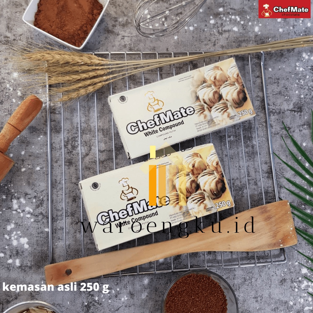 Jual Chefmate White cooking chocolate 250gr / coklat compound putih ...