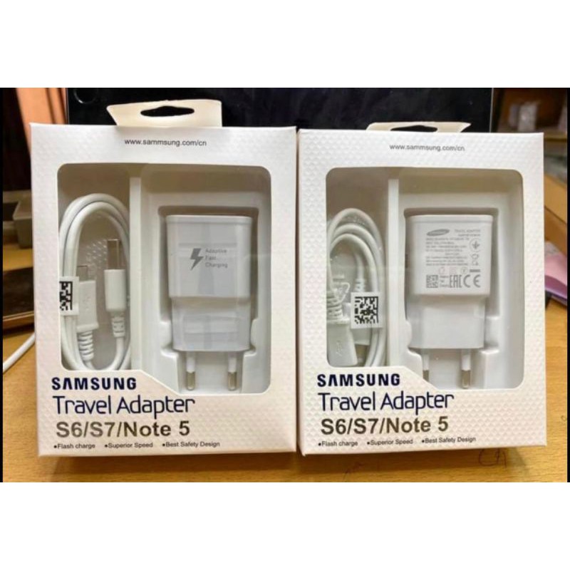 Jual TC Charger Travel Adaptor S6/S7/A20 /A80 / A10 / A3 / A5 / Note 8 ...