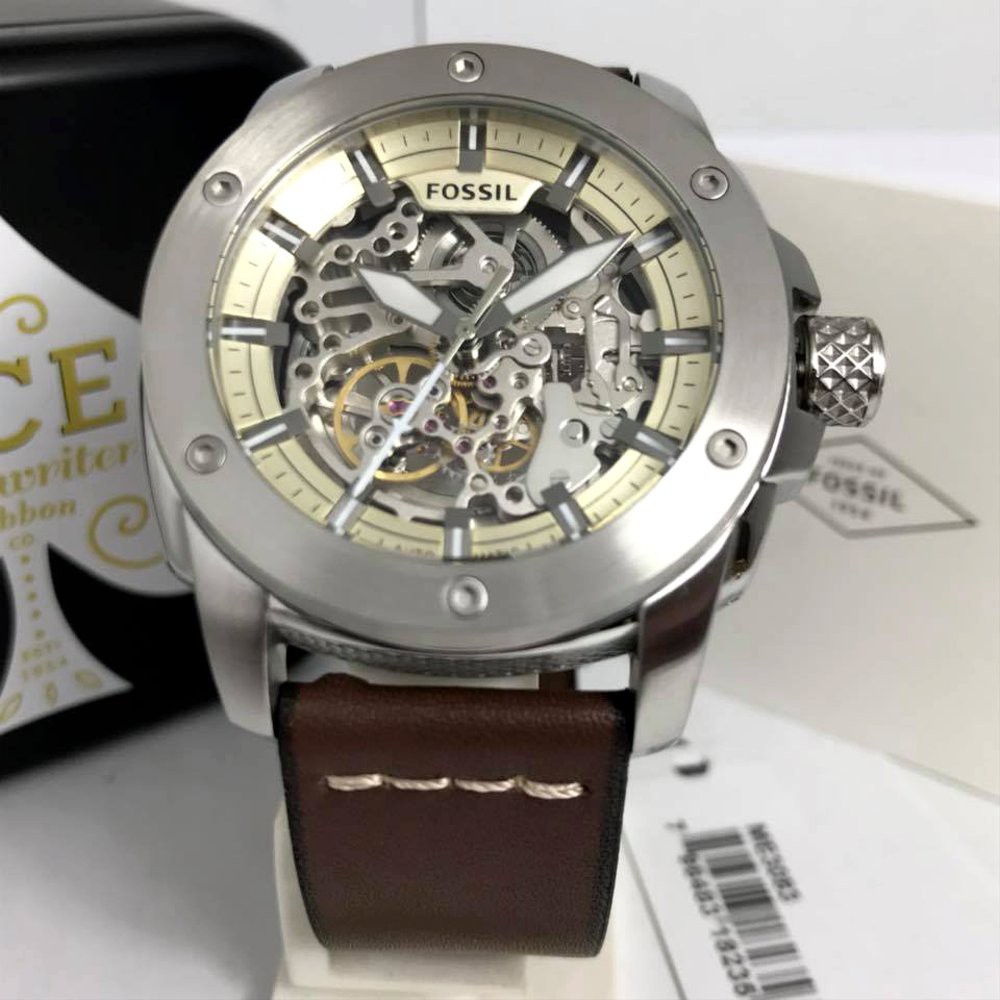 Jual FOSSIL ME3083 fullset tinbox ORIGINAL | Shopee Indonesia