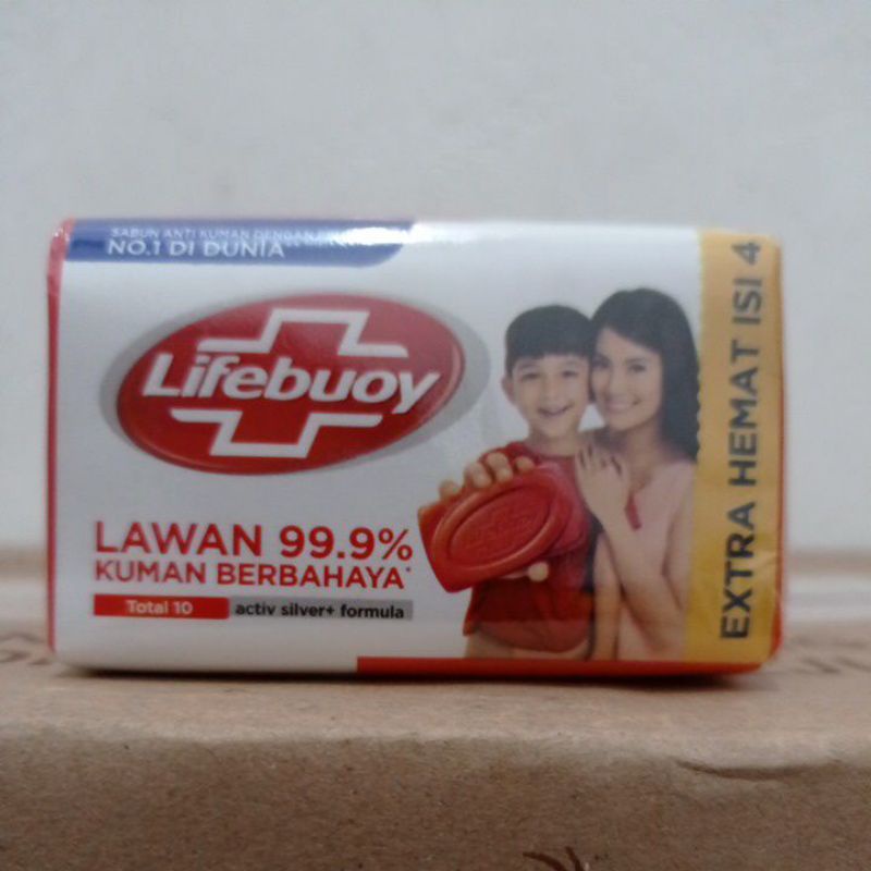 Jual SABUN LIFEBUOY BATANG 60GR WARNA MERAH / BELI BANDED 4 PCS LEBIH ...
