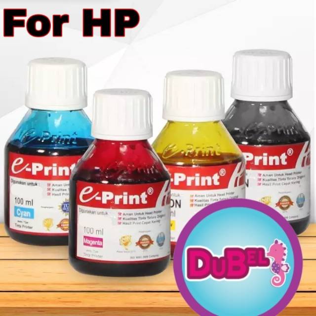 Jual Tinta Printer HP Eprint 100ml + Suntikan | Shopee Indonesia