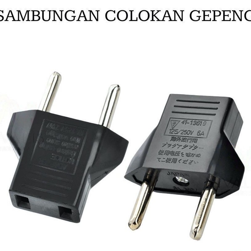 Jual CEV Over Steker/Adaptor Colokan sambungan Listrik Gepeng ke Bulat ...