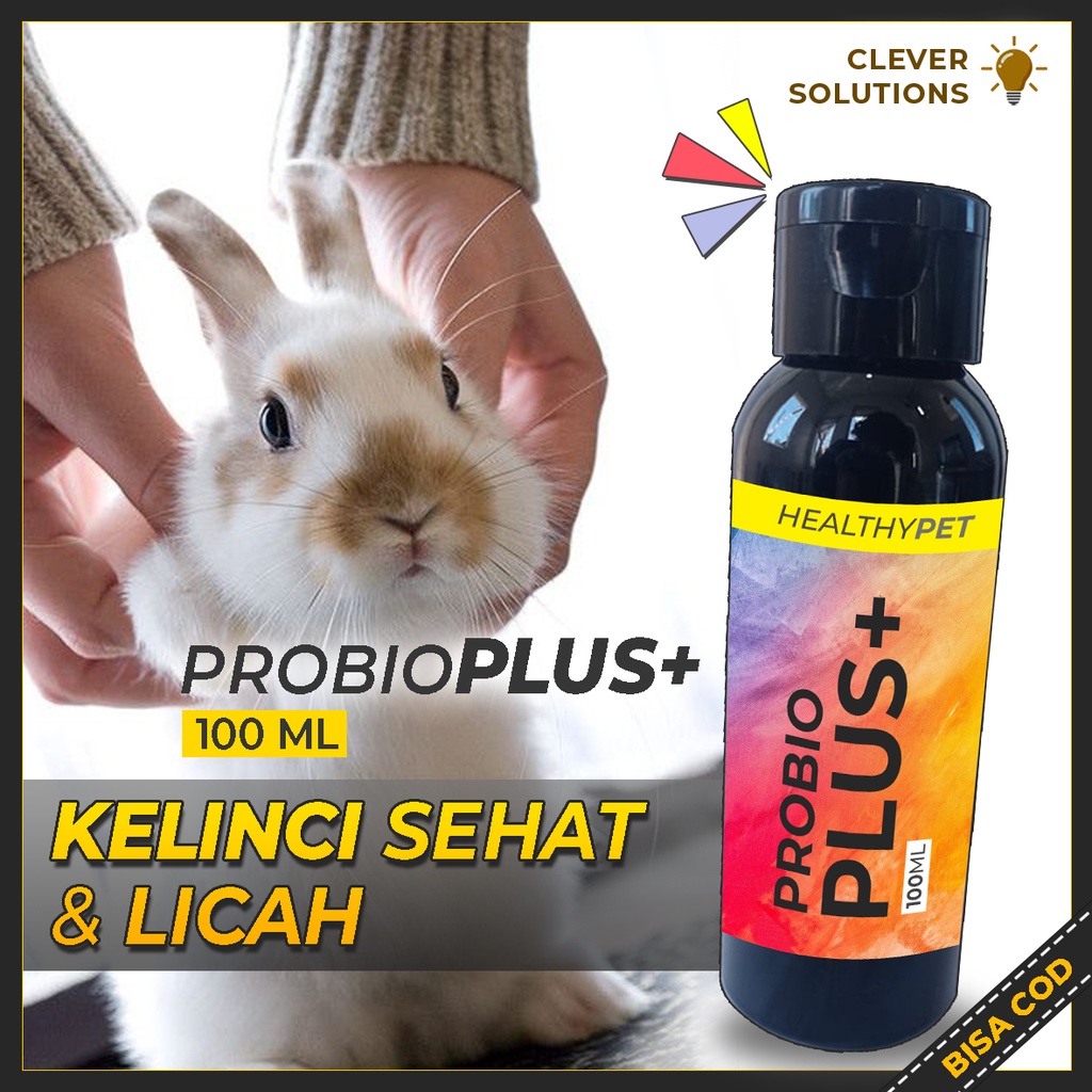 Jual Clever Solutions - PROBIOPLUS Vitamin Probiotik untuk Kelinci ...