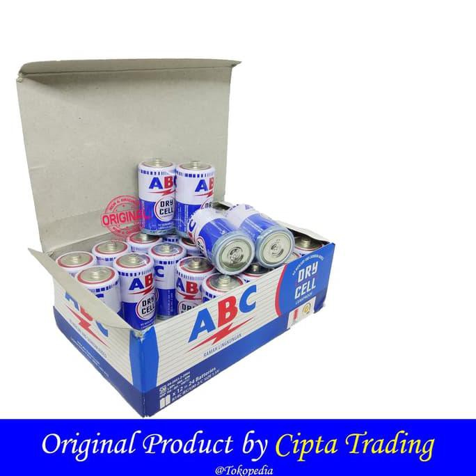 Jual Battery - ABC Biru - Type D (1 Pack of 24 pieces) | Shopee Indonesia