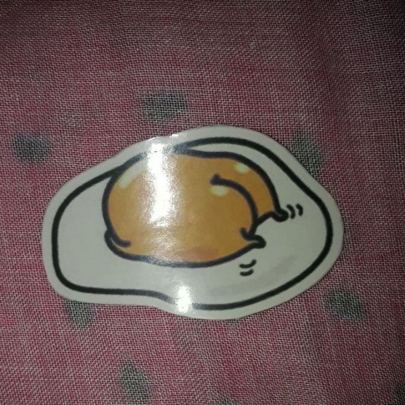 Jual stiker karakter lucu || stiker gudetama murah | Shopee Indonesia