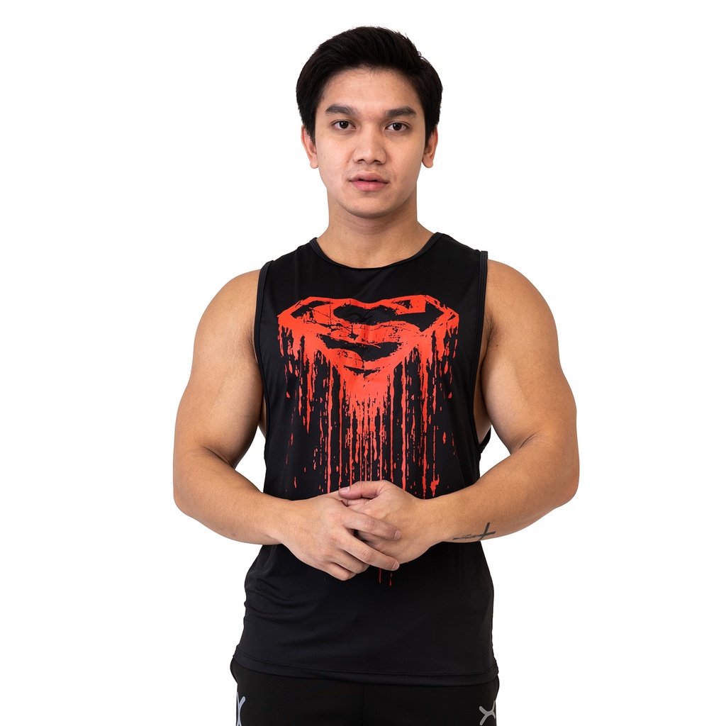 Jual Flexzone DC Singlet Deepcut Sport Olahraga Superman Bleed DSS ...