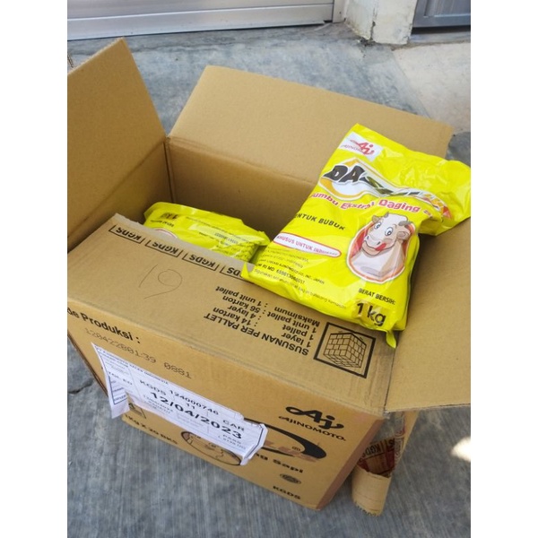 Jual ajinomoto, dashi plus rasa sapi, perisa daging sapi, bubuk daging ...