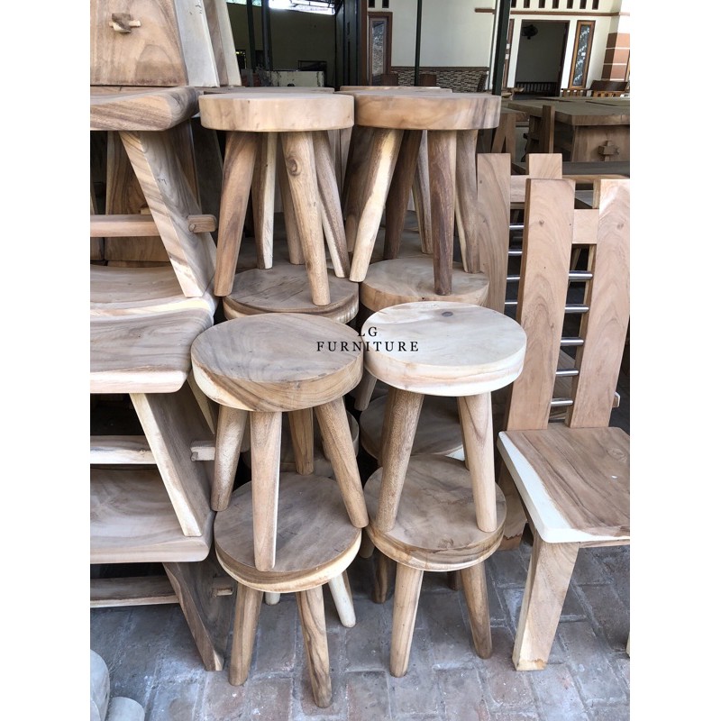 Jual bangku stool bulat | Shopee Indonesia