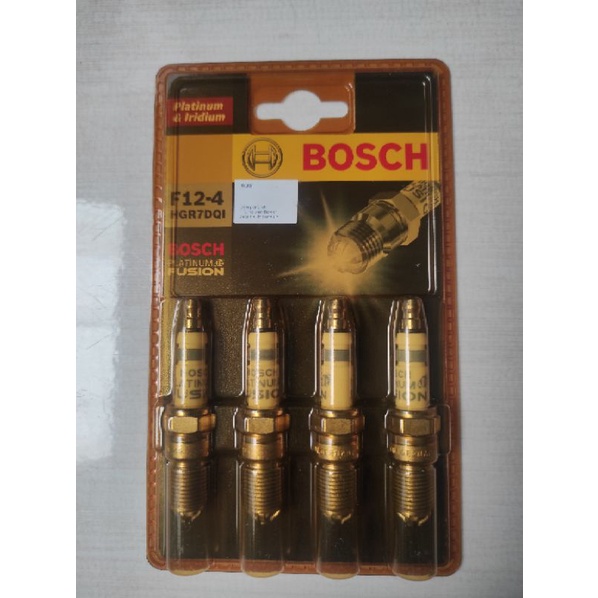 Jual BUSI BOSCH PLATINUM FUSION F12-4 HGR7DQI MOBIL BMW MERCEDES VW ...