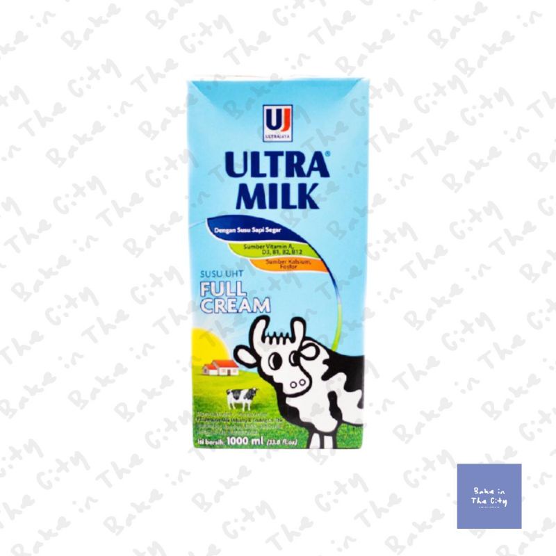 Jual Susu UHT Full Cream Ultra Plain - 1L | Shopee Indonesia