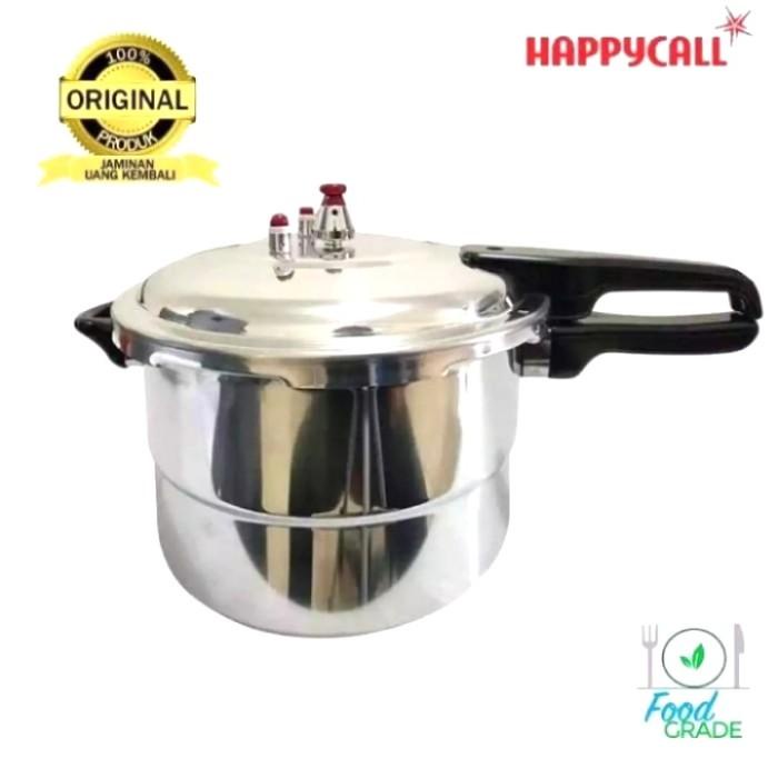 Jual Termurah!!! Panci Presto Happy Call 8 Liter Plus Tutup Kaca Kualitas Terbaik | Shopee Indonesia