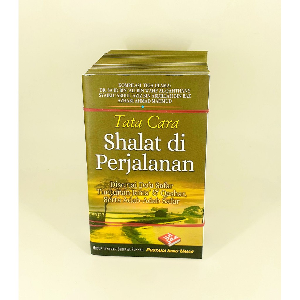 Jual Tata Cara Shalat di Perjalanan Disertai Do'a Safar Tuntunan Jama ...