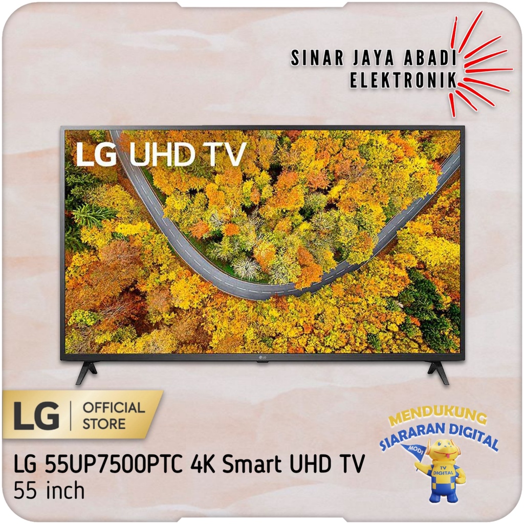 Jual LG 55UR7500PSC 4K Smart UHD TV [55 inch] | Shopee Indonesia
