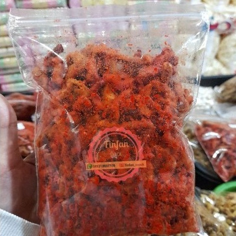 Jual Cemilan Pedas Usus Goreng Pedas | Jajanan kekinian usus goreng ...