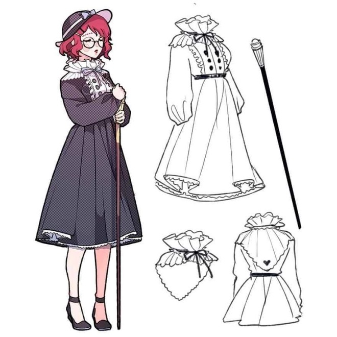 Jual IDENTITY V FANART COSTUME THE MINDS EYES/HELENA ADAMS COSPLAY ...