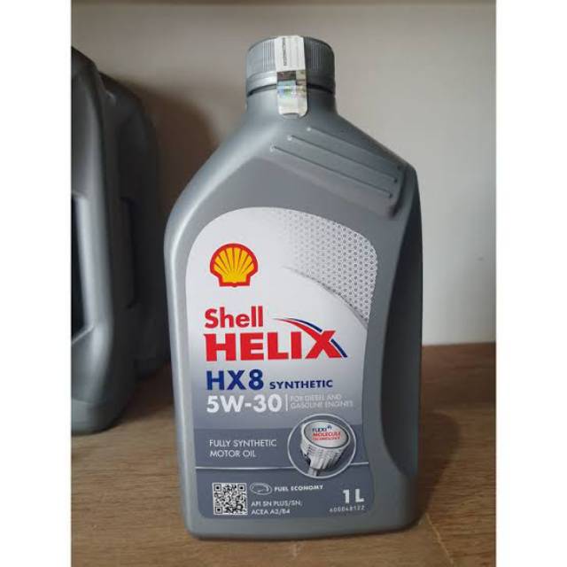 Jual Oli Shell Helix HX8 Fully Synthetic SAE 5W-30 ( 1 Liter ) | Shopee ...