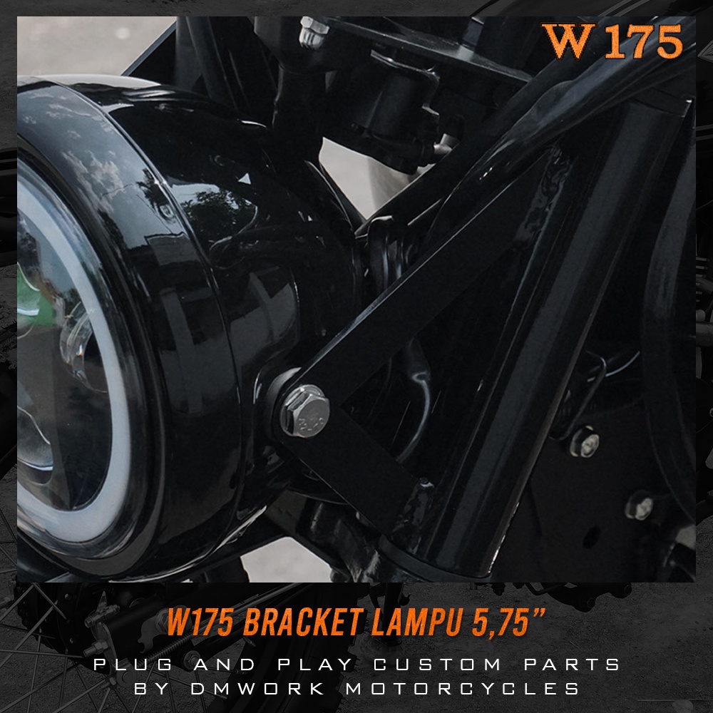 Jual W175 Bracket Lampu 5.75” / Pelindung Shock Depan | Shopee Indonesia