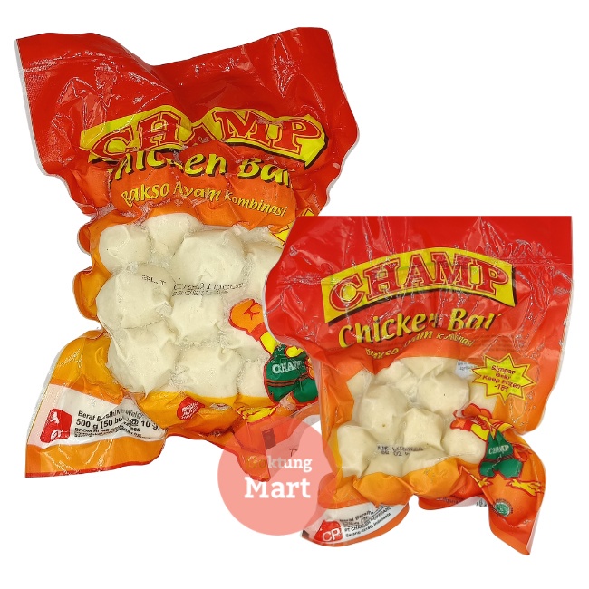 Jual Champ Chicken Ball 500gr / 200gr Bakso Ayam | Shopee Indonesia