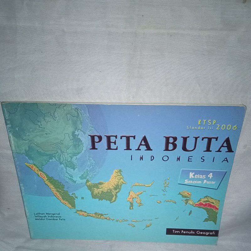 Jual Buku Peta Buta Indonesia Untuk SD Kelas 4 | Shopee Indonesia