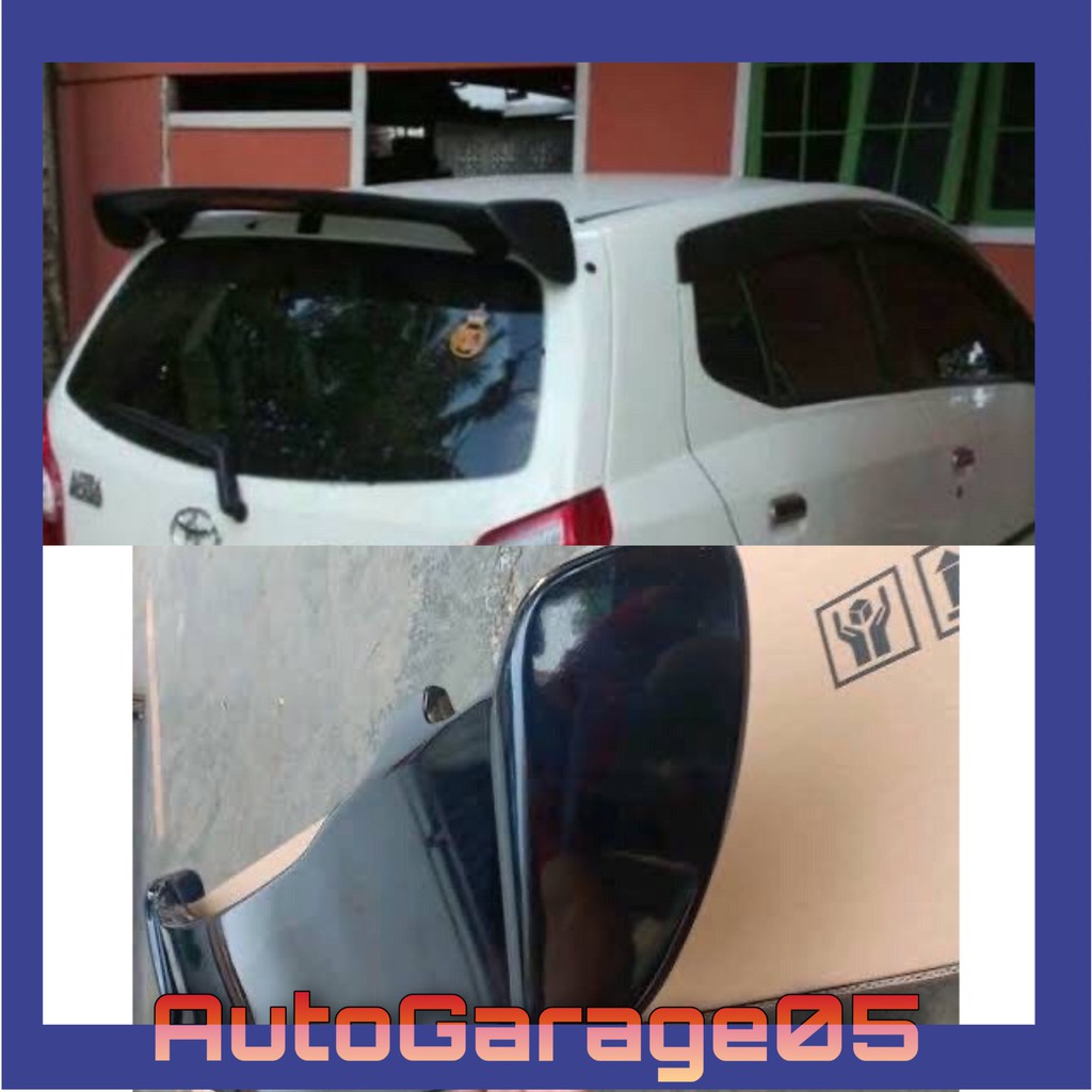 Jual Spoiler Racing Custom Model Mugen Untuk Agya dan Ayla Murah Bagus ...