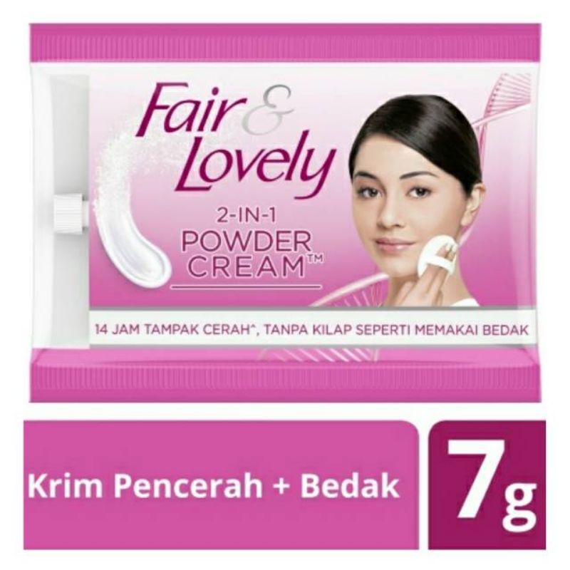 Jual Fair & Lovely Powdery Cream | Facial Foam Vit C | Krim Multi ...