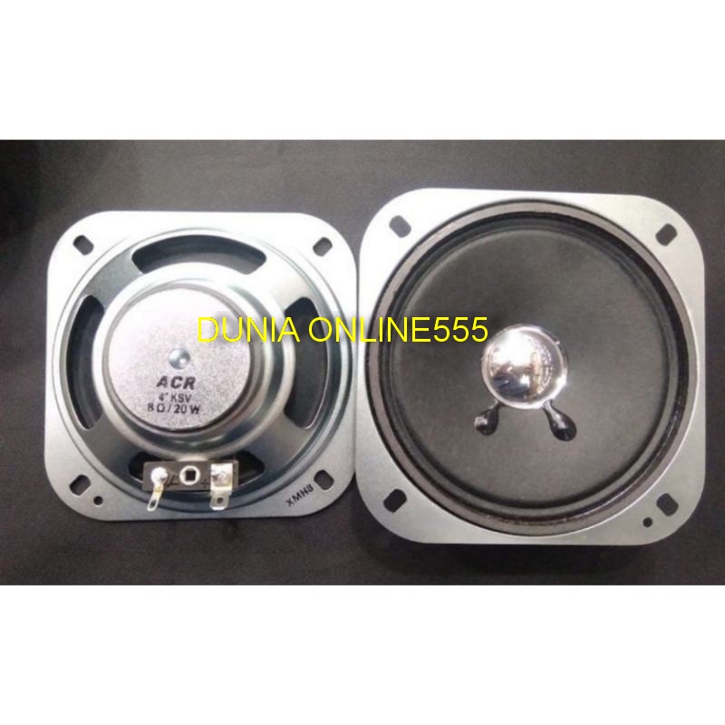 Jual SPEAKER ACR 4 INCH FULL RANGE KSV 20WATT ORIGINAL | Shopee Indonesia