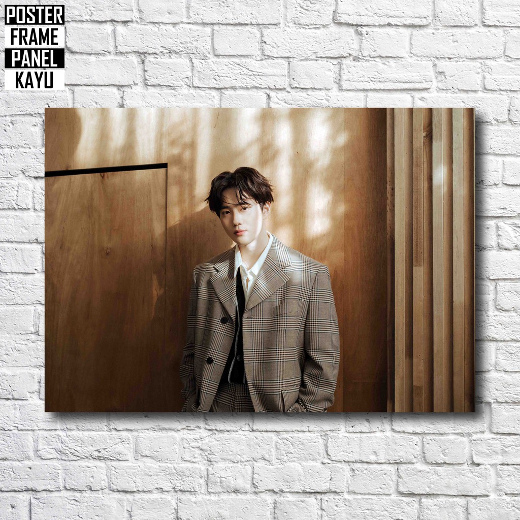 Jual Poster EXO Suho Self Portrait Frame Kayu Solid A4 SHO019 | Shopee Indonesia