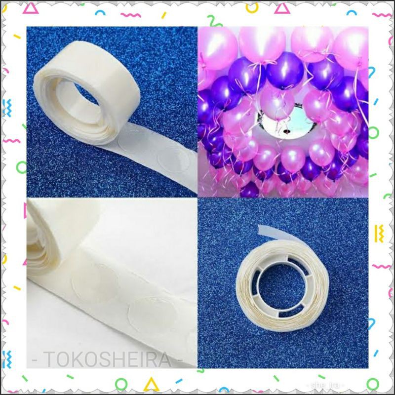 Jual Lem Balon Perekat Balon Glue Dots Balloon | Shopee Indonesia