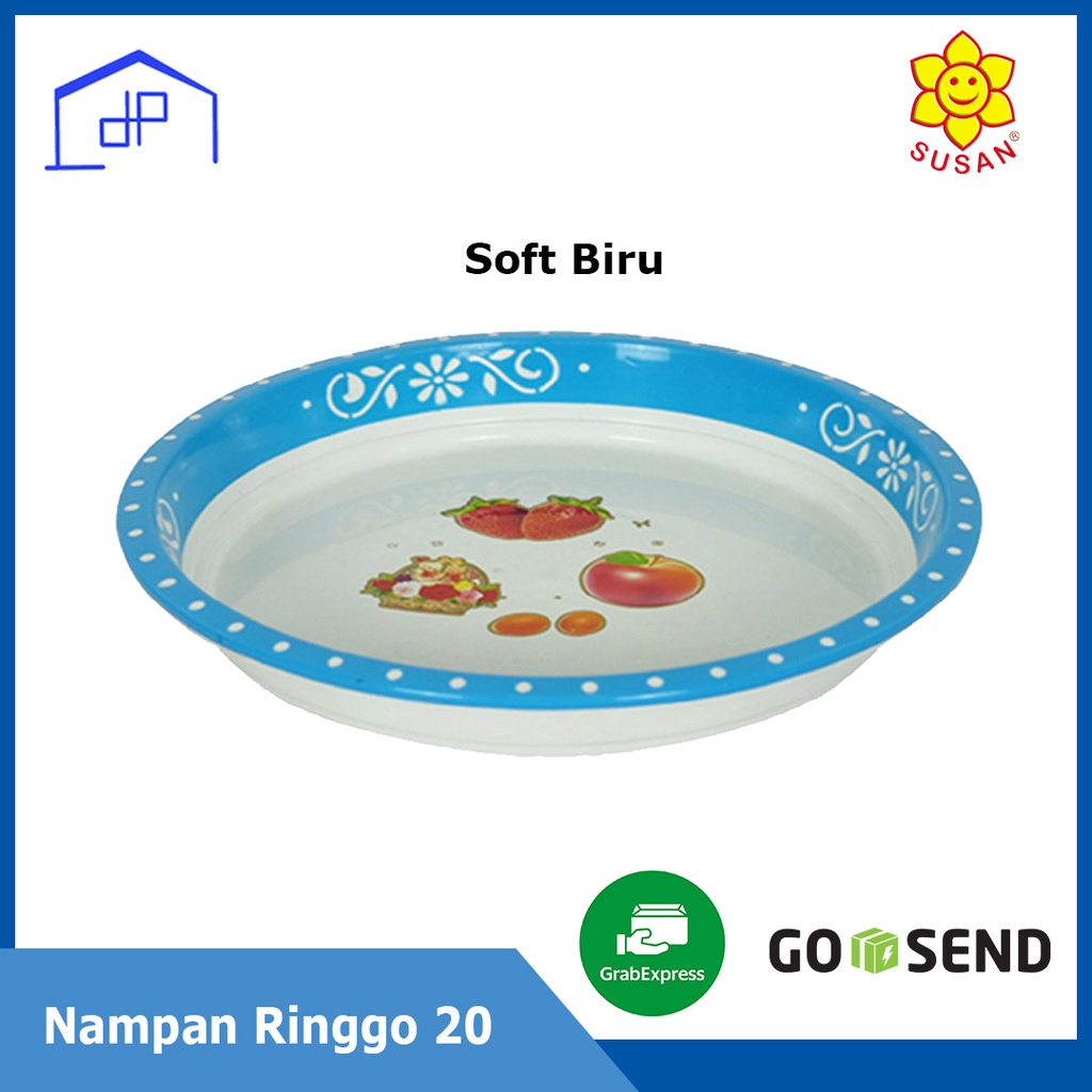Jual Nampan Plastik / Nampan 40cm / Baki Saji / Nampan Bulat / Nampan ...