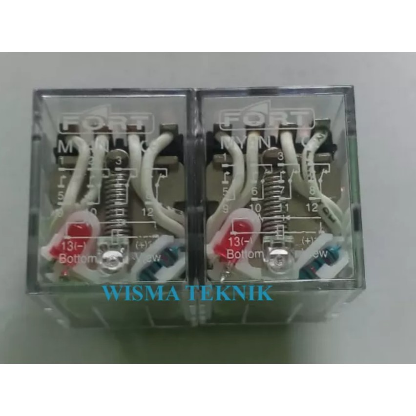 Jual RELAY 14 PIN MY4N FORT 220 VAC | Shopee Indonesia