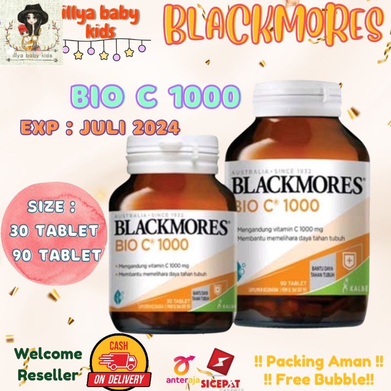 Jual BLACKMORES BIO C ISI 30 TABLET 90 TABLET | BLACKMORES VITAMIN C ...