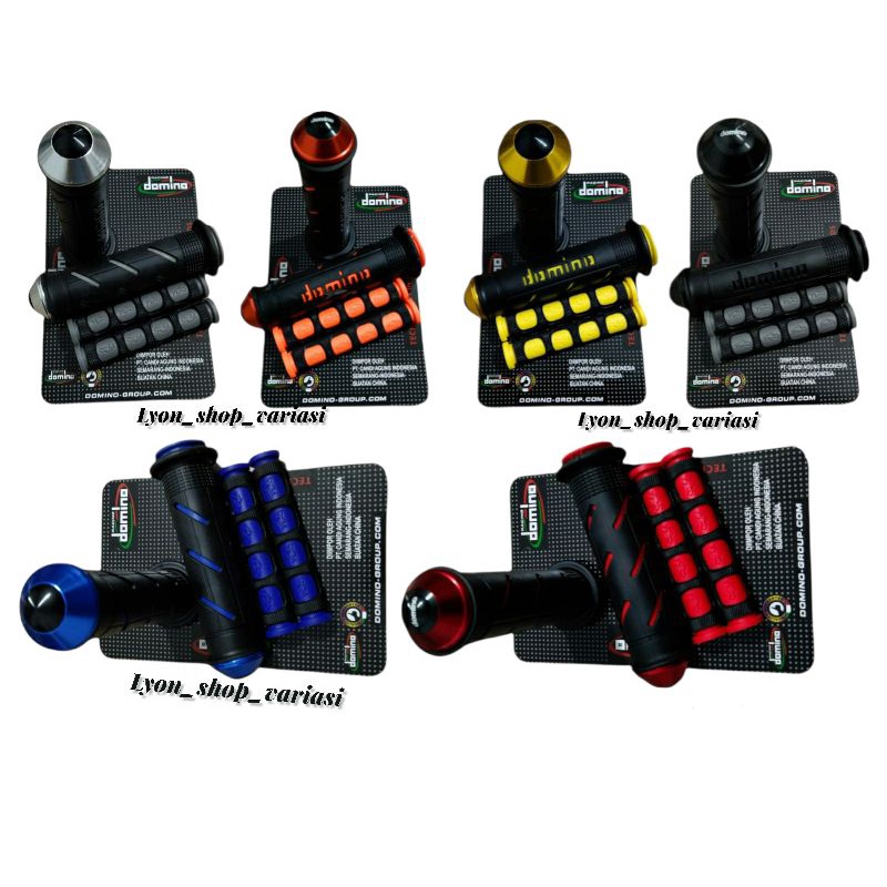 Jual Handgrip Domino Grip Domino Jalu CNC Paket Karet Handle Jari ...