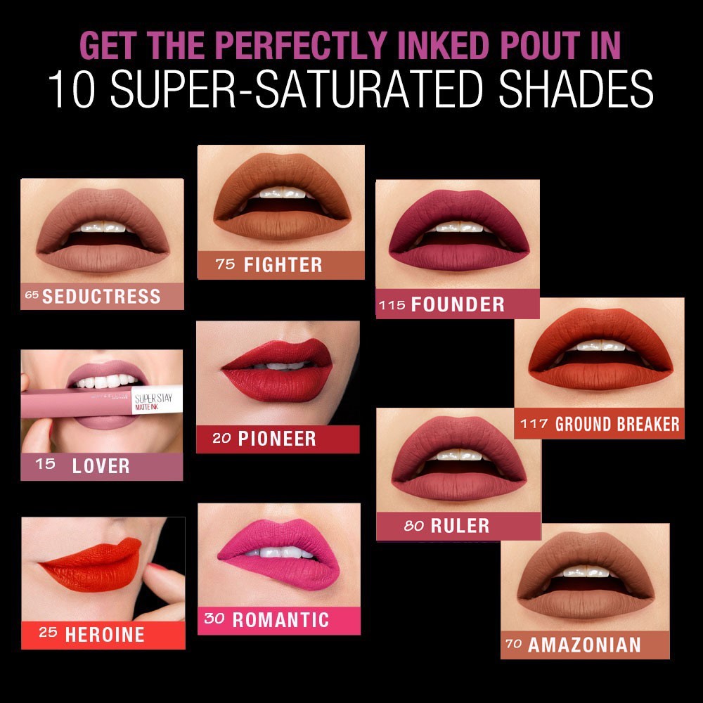 Jual [BPOM] Maybelline SuperStay Matte Ink Liquid Lipstick (No 15/ 20 ...