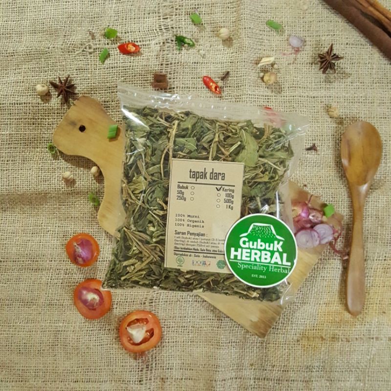 Jual TAPAK/TLAPAK DARA/DORO KERING 100 GRAM - Catharanthus Roseus ...