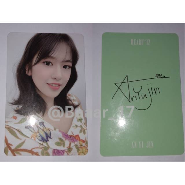 Jual Photocard Yujin Heart*iz | Shopee Indonesia