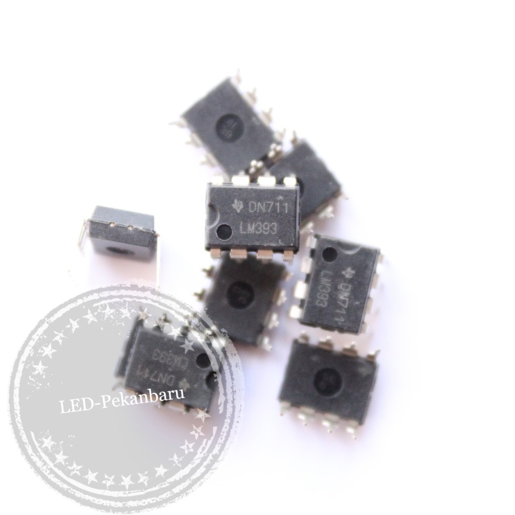 Jual IC LM393 393 LM393N LM393P DUAL DIFFERENTIAL COMPARATORS DIP-8 | Shopee Indonesia