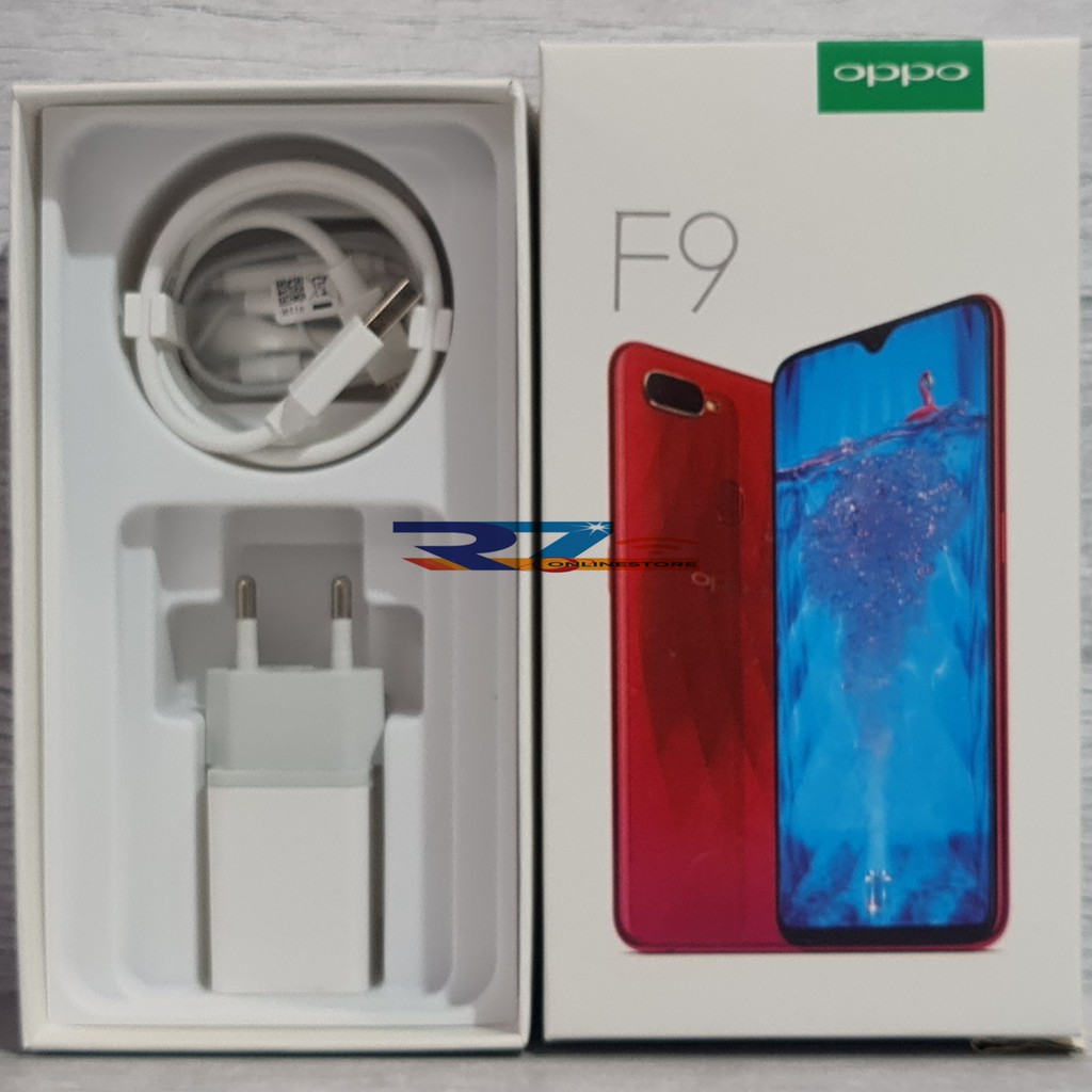 Jual Box/Dus/Kotak Oppo F9 (Fullset) | Shopee Indonesia