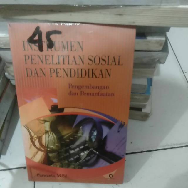 Jual Buku Instrumen Penelitian Sosial dan Pendidikan | Shopee Indonesia