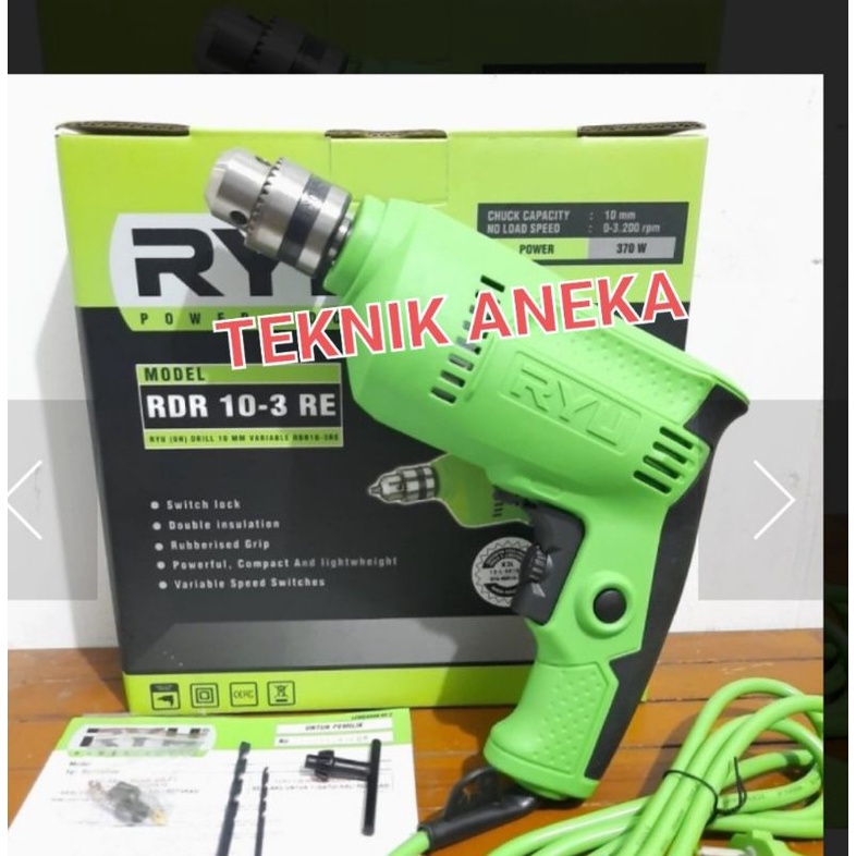 Jual MESIN BOR RYU RDR 10-3RE BOR BOLAK BALIK VARIABLE SPEED | Shopee ...