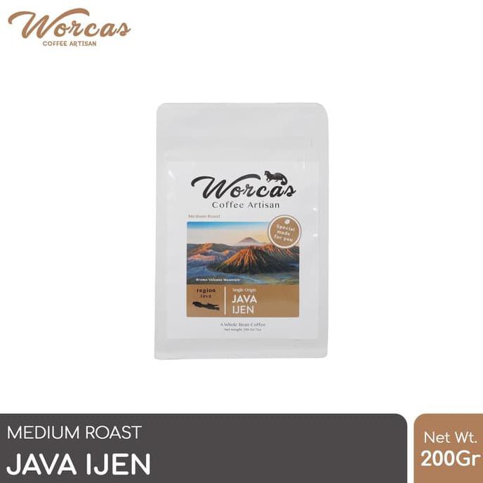 Jual Kopi Arabica Java Ijen 200 Gram Medium Roast (Biji/Bubuk) - KOPI ...