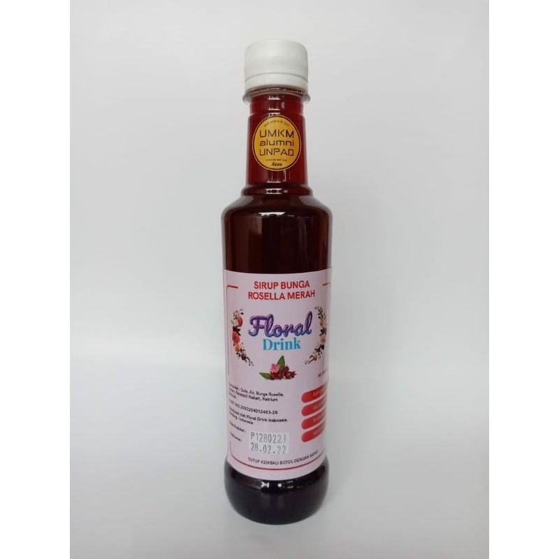 Jual Sirup Rosella Merah (Kental & Pekat) izin edar PIRT | Shopee Indonesia