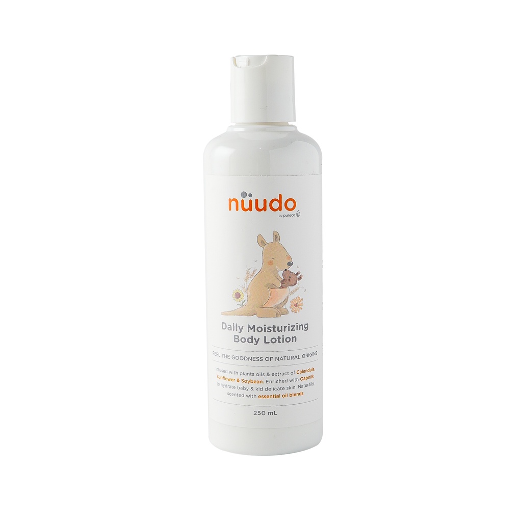 Jual Nuudo Daily Moisturizing Kids Baby Body Lotion Krim Anak Bayi ...