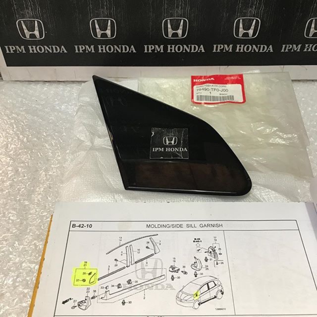 Jual 75490 / 75495 TF0 / TG0 Cover Tutup Garnish Pilar Segitiga Spion ...