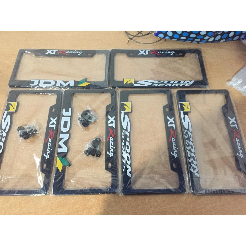 Jual bingkai frame plat racing mobil model kecil | Shopee Indonesia