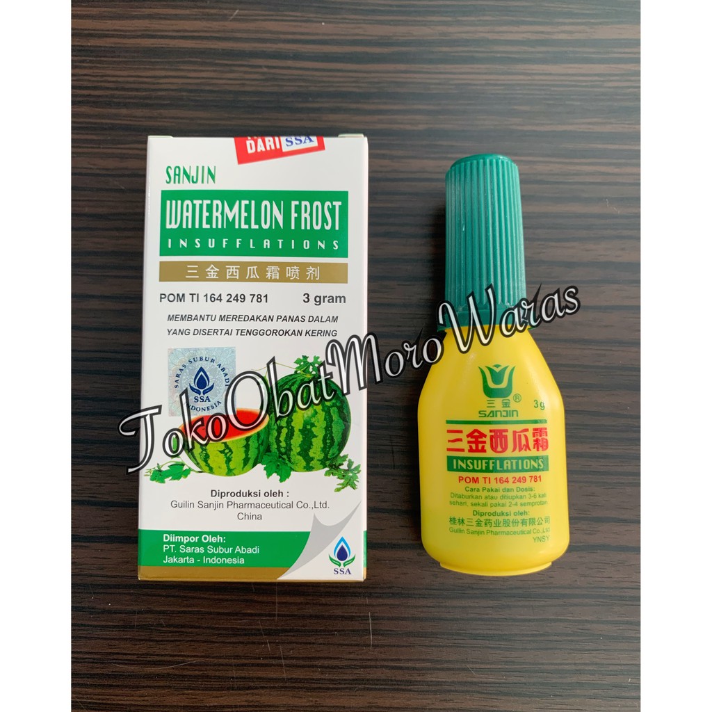 Jual Sanjin Watermelon Frost Insufflations - Obat puk, sariawan ...