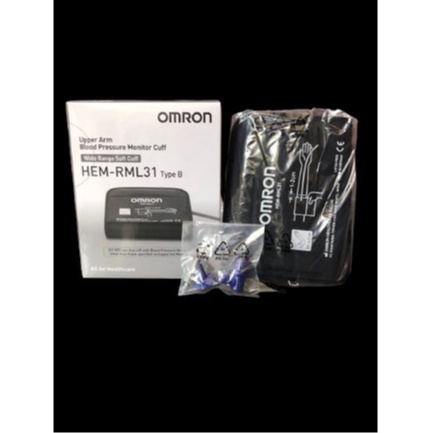 Jual MANSET JUMBO MANSET LARGE MANSET TENSIMETER OMRON HEM-RML31 TYPE B ...
