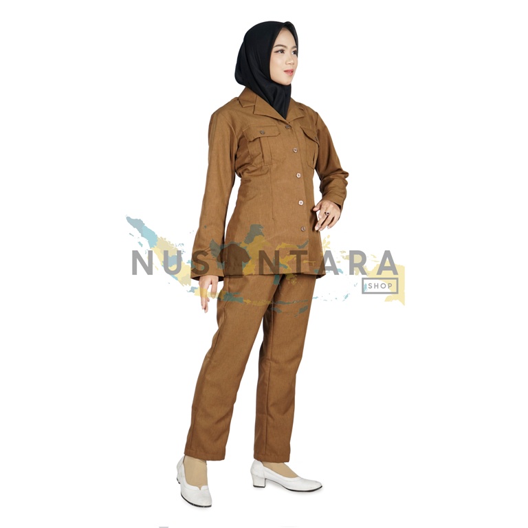 Jual Seragam Pns Wanita Seragam Keki Wanita Baju Pemda Wanita Model ...