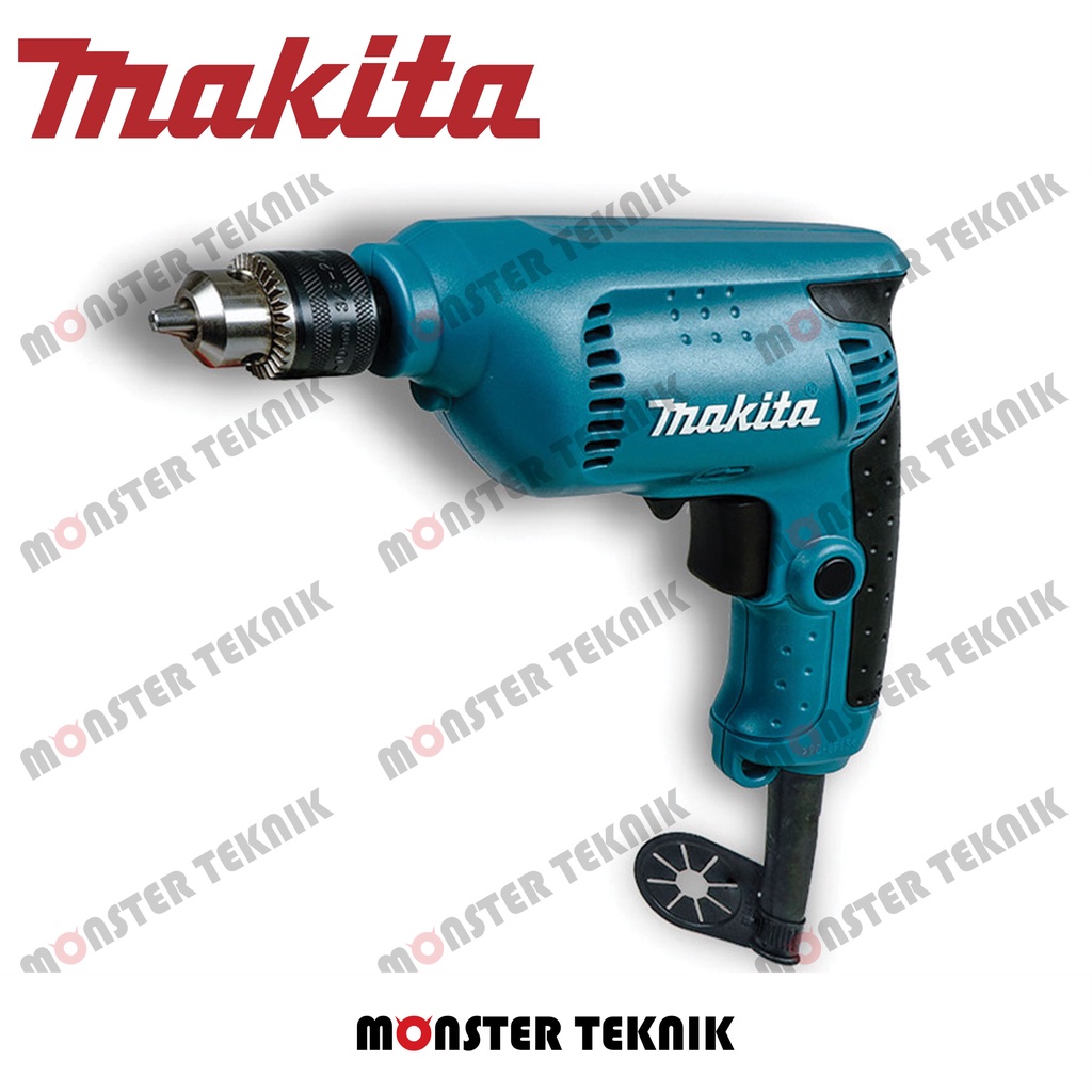 Jual Mesin Bor Makita Bor Besi Kayu 10mm 2 arah Drill Machines Variable Speed 6412 | Shopee ...