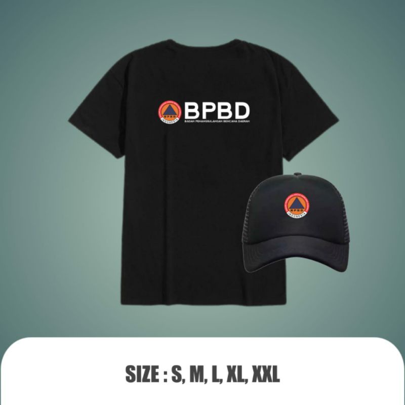 Jual KAOS BPBD BENCANA DAERAH BONUS TOPI | Shopee Indonesia