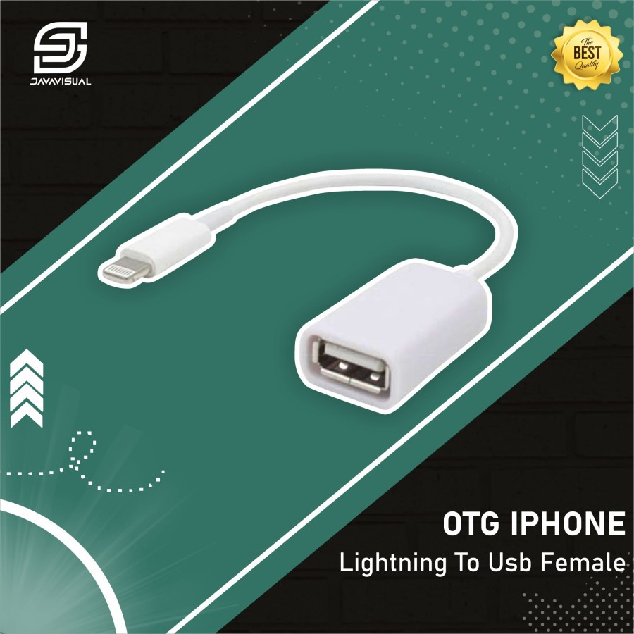 Jual [JaVis] OTG SM-007 Iphone lightening kabel adapter 8 pin male to ...